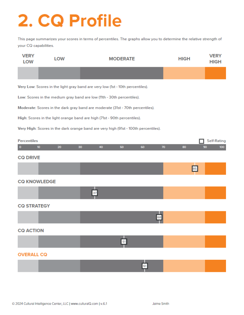 CQ Pro Assessment: Measure Cultural Intelligence & Behavioral ...